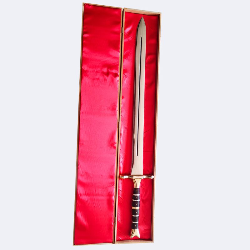 Espada Medieval Artesanal em Aço Inox 420 com 1 Metro | Cutelaria VM